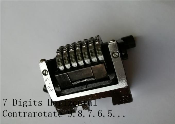 GTO MO HAMADA Electronic Numbering Machine 7 Digits 22.3 Horizontal ...