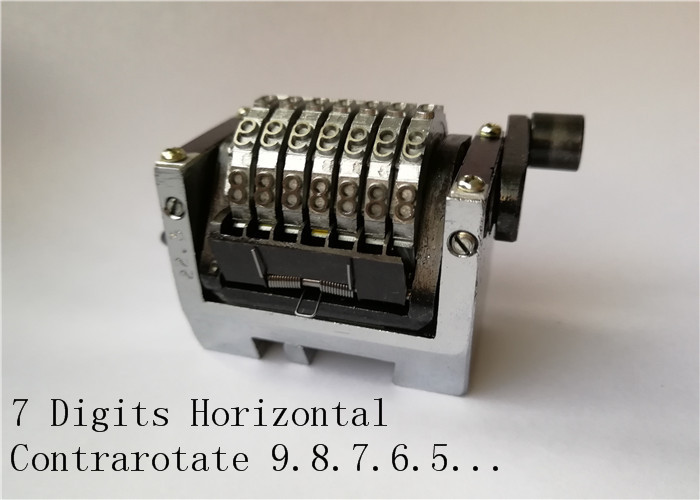 GTO MO HAMADA Electronic Numbering Machine 7 Digits 22.3 Horizontal ...
