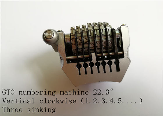 22.3 Vertical Rotary Numbering Machine HAMADA MO GTO Numbering Machine